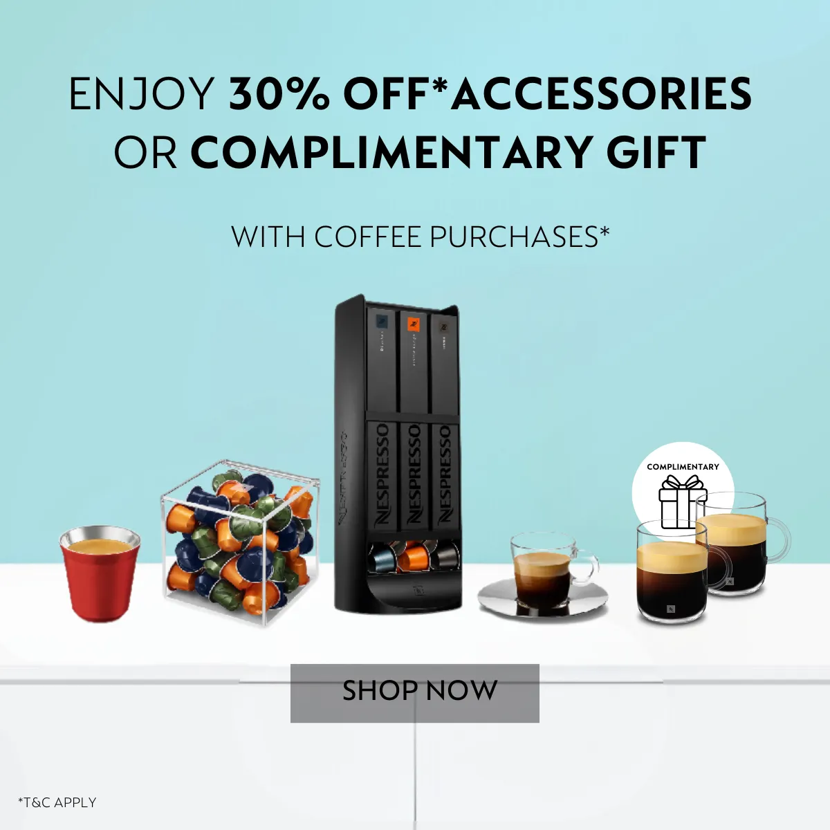 Jual Berbagai Accessories Pilihan dari Nespresso | Nespresso Indonesia